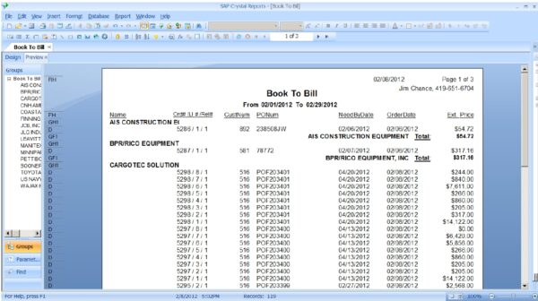 CASE STUDY: Epicor® Crystal Reports Development | PracticalTek