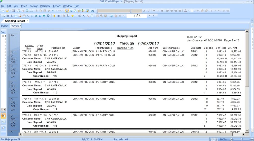 CASE STUDY: Epicor® Crystal Reports Development | PracticalTek