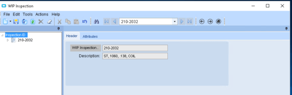 PracticalTek ERP Software Case Study | LS WIP Inspection