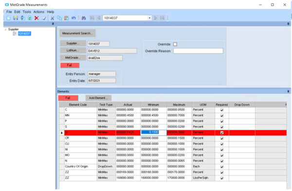 Epicor On Demand – Material Grade Measurements App | PracticalTek
